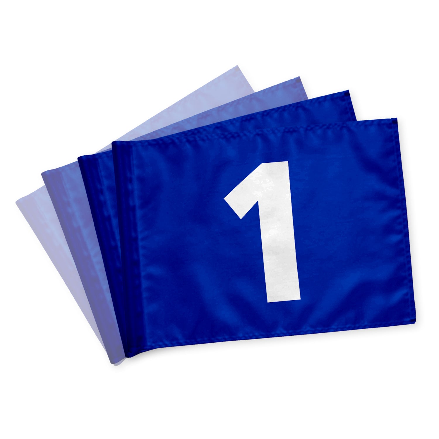 Golf flag 200 grams with hole number – GolfbaneProdukter ApS